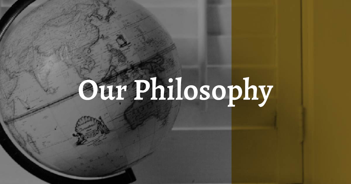 Our philosophy - The 1841 Foundation